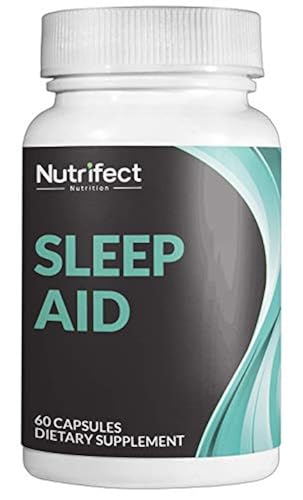 Nutrifect Nutrition Natural Sleep Aid Pills, with Magnesium, 5-HTP ...
