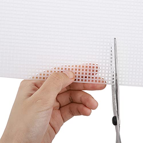 Plastic Canvas 18 Count Sheets 12 X 18 Stiff Clear 7 Plastic Mesh