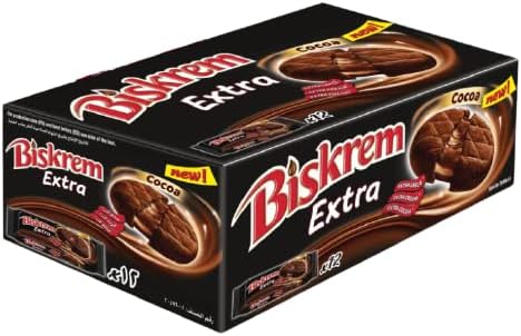 سعر Ulker Biskrem Extra Chocolate Biscuits, 12 x 92 g فى السعودية | بواسطة امازون السعودية | كان ...