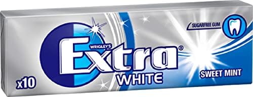 Extra White Sweet Mint Chewing Gum, 20 x 14 g price in Saudi Arabia ...