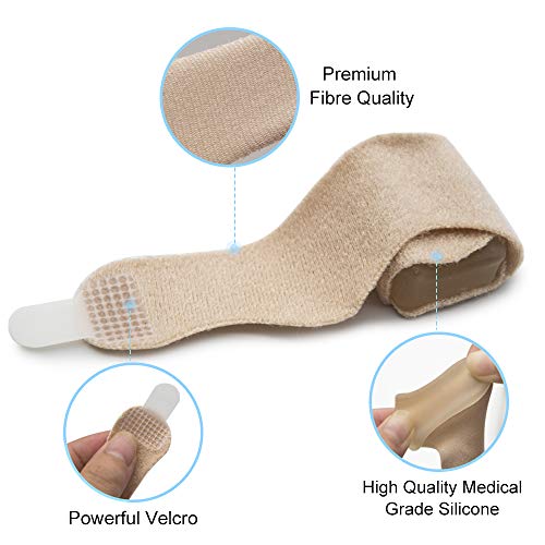 Toe Spacer Separators Tapes- Gel Bunion Corrector, Hammer Toe Wraps for ...