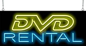 DVD Rental Neon Sign - - Amazon.com