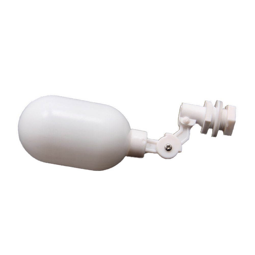 Mini White Plastic Quick Fitting Adjustable PVC Float Shut Off Valve ...