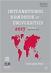 Amazon.com: International Handbook of Universities 2017(3 Volume Set ...