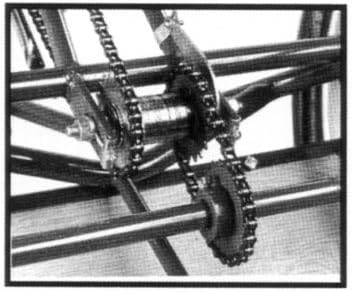 Amazon.com : Worksman Coaster Brake Hub with Double Sprocket, 22T ...