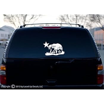 Amazon.com: Norcal California Flag Decal Sticker SM: Automotive