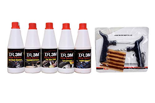 CAR WASH Shampoo 500ml. + Dashboard Polish 500ml.+ TYRE Polish 500ml ...