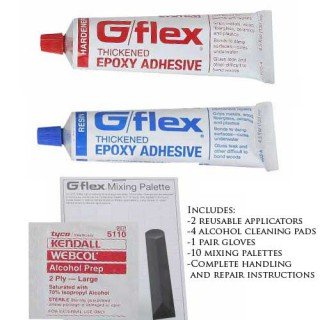 G/FLEX THICKENED EPOXY ADHESIVE REPAIR KIT: Amazon.com: Industrial ...