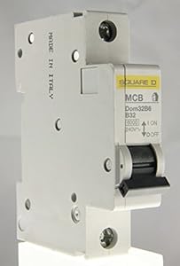 Square D Domea B32 MCB 240 v BS60898 Dom32B6 6 Ka CIRCUIT BREAKER ...