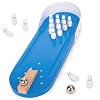 3 otters Mini Bowling Set, Wooden Tabletop Bowling Game Desk Toys ...