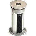 Multicontacto de torre PUSH ELITE USB para cocina, 2 sockets, 1 USB ...