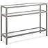 Amazon.com: Studio Designs Home Portico Bar In Chrome with Clear Glass ...