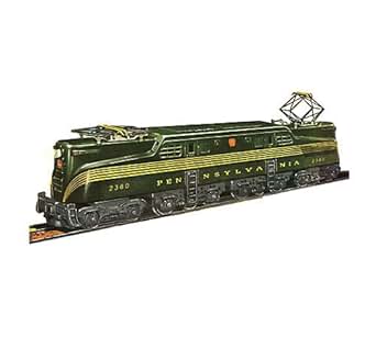 Amazon.com: Williams By Bachmann Pennsylvania Green 5 Stripe #2360 ...