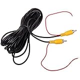 Amazon.com : Fontic 10M 32FT RCA with Trigger Cable Car RCA Video ...