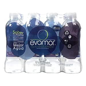 Amazon.com : Evamor, Water Artesian Alkaline, 20 Fl Oz, 12 Pack ...