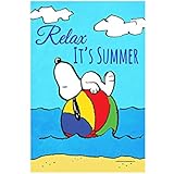 Amazon.com : Flagology.com, PEANUTS®, PEANUTS® Welcome Summer Snoopy ...