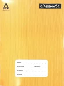 Classmate Single - Interleaf 24 x 18cm 72pages Notebook Humarabazar ...
