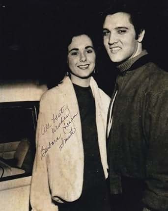 BARBARA HEARN SMITH signed autographed w/ ELVIS PRESLEY photo at Amazon ...