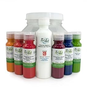 Amazon.com: Tri-Art Professional-FQ Liquid Acrylic No.1 Essential Paint ...