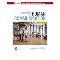 Amazon.com: Essentials of Human Communication [RENTAL EDITION ...