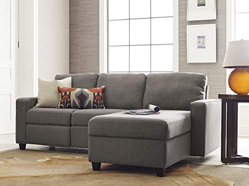 Serta Palisades Reclining Sectional Sofa With Right Storage Chaise ...