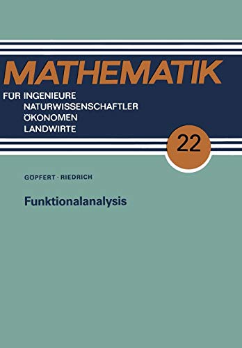 Amazon.com: Funktionalanalysis (Gabler-Studientexte) (German Edition ...