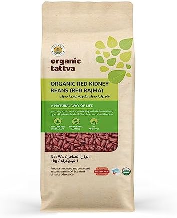 Organic Tattva Red Kidney Rajma Beans 1 kg price in UAE | Amazon UAE ...