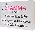 Amazon.com: JennyGems Glamma (Noun) A Woman Who is Far Too Gorgeous ...