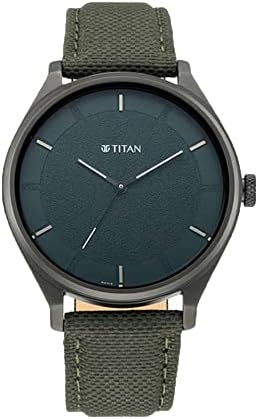 Titan Men Nylon Neo Analog Green Dial Watch-1802Nl02/Nr1802Nl02, Band ...