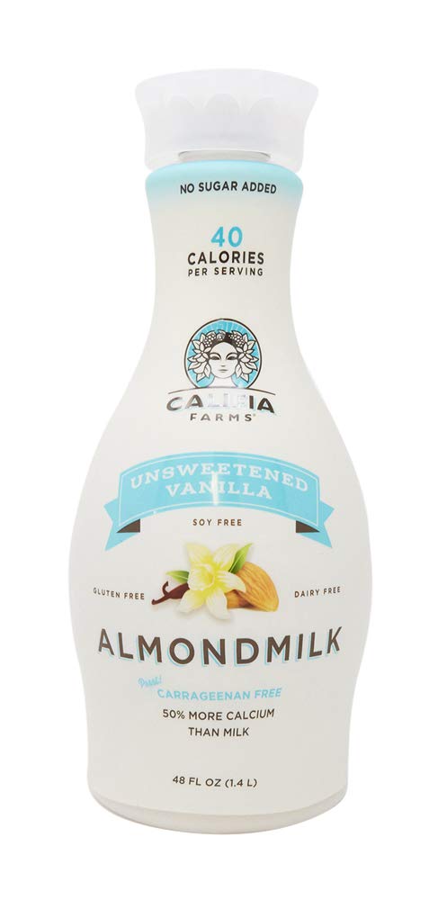 Amazon.com: Califia Farms Unsweetened Vanilla Almondmilk, 48 Fl Oz ...