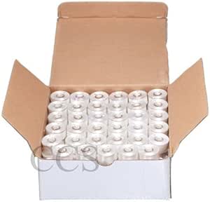 Amazon.com: 144 Prewound Bobbins for Brother Embroidery Machine Size A ...