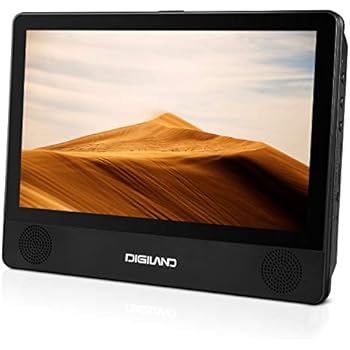 Amazon.com: DigiLand Portable DVD Player & Android 8.1 Wi-Fi Tablet ...