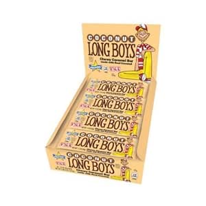 Amazon.com : Long Boys Coconut Candy Bar, 1.5 Ounce - 24 per pack -- 12 ...