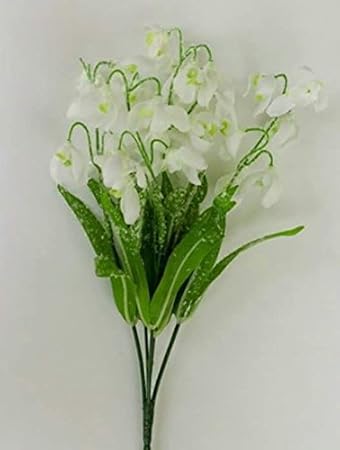 Bunch of Artificial Snowdrops: Amazon.co.uk: Kitchen & Home