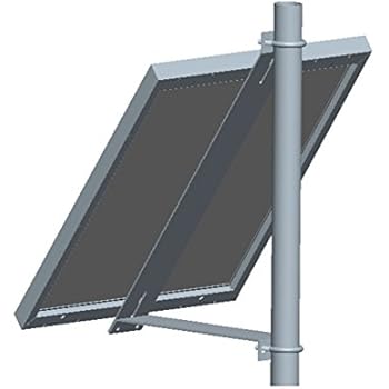 Amazon.com: Universal Solar Panel Mounts Arm Pole Brackets Set for ...