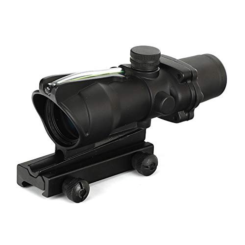 ohhunt Riflescope 4x32 Scope Red Fiber or Green Fiber Illuminated Sight ...