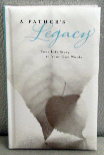 Hallmark Books BOK4358 A Father's Legacy ~ Your Life Story in Your Own ...