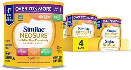 Similac NeoSure Premature Post-Discharge Infant Formula, Powder Baby Formula, 22.8-oz Value Can ...