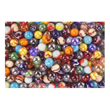 Amazon.com: Mega Marbles SET OF 48 ASSORTED BULK - 1/2" PEEWEE MARBLES ...