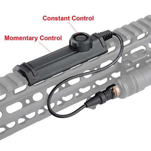 Rifle Weapon Light with Remote Pressure Switch, Tactical Picatinny Flashlight Assembly | Pricepulse