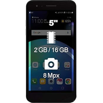 Amazon.com: LG Phoenix 4 AT&T Prepaid Smartphone with 16GB, 4G LTE ...