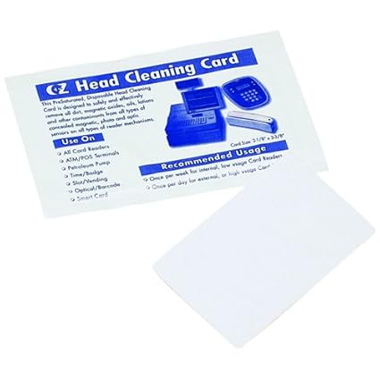 Amazon.com : PM Company Swipe-Through Cleaning Cards, Card Reader ...