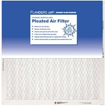 16x16x1, Flanders Air Filter, MERV 6 (Pack of 12) - Replacement Furnace ...