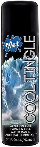 Amazon.com: Wet Cool Tingle 3.1 Oz Water Based Arousal Lube, Best ...