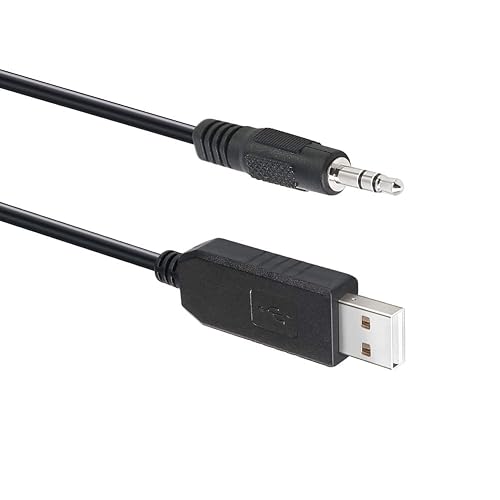 DTech 6ft FTDI USB TTL to 3.5mm 5V Adapter Cable FT232RL Chip Audio ...