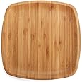 Amazon.com | Belari 10" Bamboo Plate Set - Bamboo Reusable Plates ...