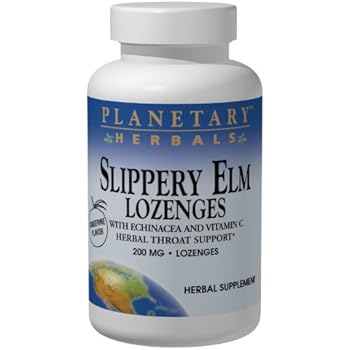 Amazon.com: Slippery Elm Lozenges with Echinacea and Vitamin C ...