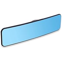 Amazon.com: SkycropHD Anti Glare Car Interior Rear View Mirror Clip-on Wide Angle Panoramic ...
