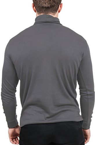 Turtleneck T-Shirt For Men Long Sleeves Tailored Comfort Fit Lot Utopia ...