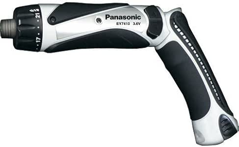 Amazon.com: Panasonic EY7410 3.6V Li-ion Battery Drill-Driver Kit by ...